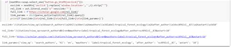 Python Scraping Next Pages Google Scholar Profile Stack Overflow