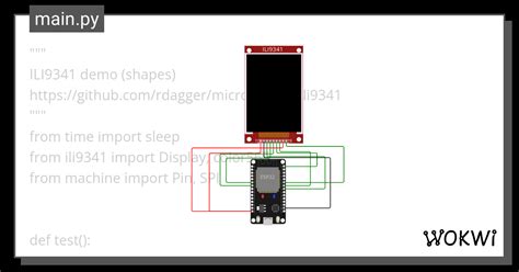 Dtsd Esp32 Ili9341 Micropython Copy 2 Wokwi Esp32 Stm32 Arduino