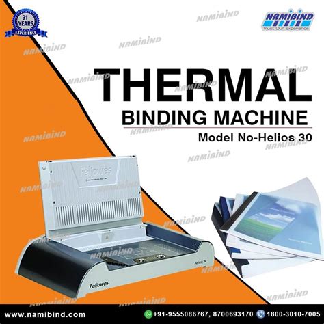 Fellowes Helios™ 30 | Thermal Binding Machine | namibind