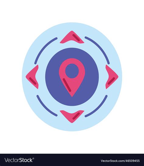 Gps Navigation Mobile App Royalty Free Vector Image