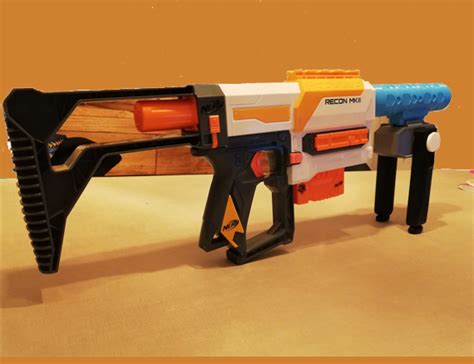 stl file nerf bipod 🎠 ・design to download and 3d print・cults