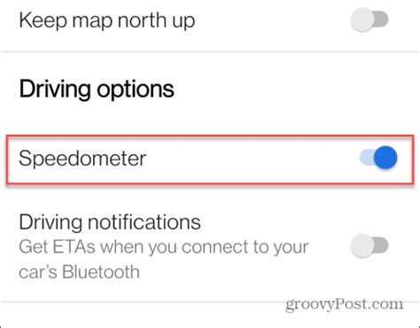 How To Enable The Speedometer In Google Maps