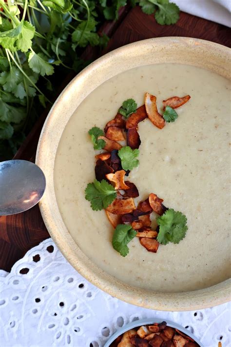 Jordskokkesuppe Opskrift På Cremet Suppe Med Jordskokker —