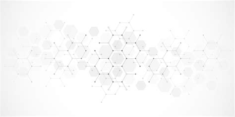 Premium Vector Genetic Engineering And Molecular Structure Hexagon