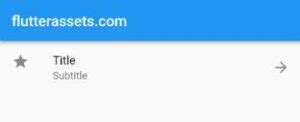 Flutter Basics How To Use Flutter ListTile With Examples