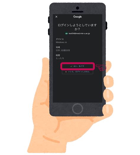二要素認証の設定手順
