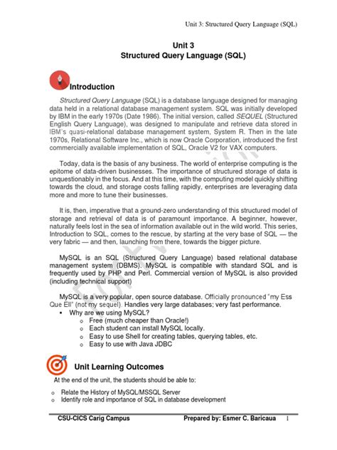 wk 15 contect 3 1 the history of sql and its role in db archi pdf