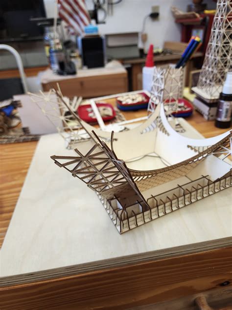 Scale Model Of The Eiffel Tower Project Finished Creations