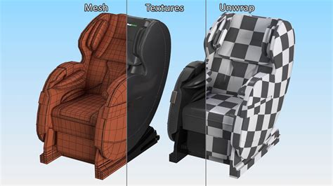 Real Relax Massage Chair 3d Model 49 3ds Blend C4d Fbx Max Ma