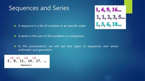 Introduction To Sequences And Series Pptx