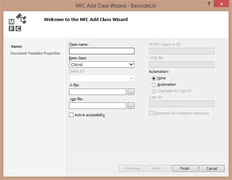 C Cmfccolorbutton Does Not Appear In Mfc Class Wizard Dropdown Stack Overflow