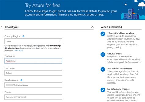 How To Create Azure Free Account Steps Explained Vrogue