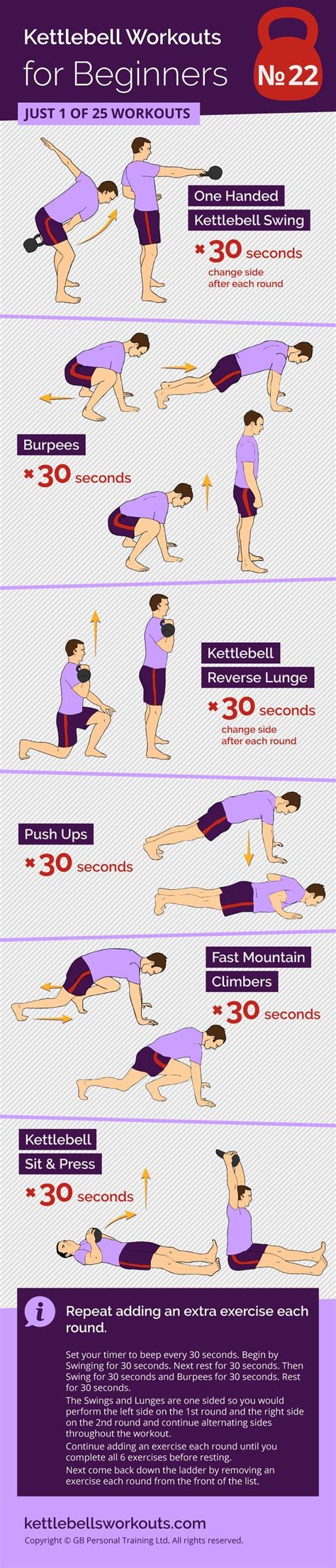 25 Super Effective Kettlebell Workouts For Beginners Kettlebell Workout Kettlebell Workout