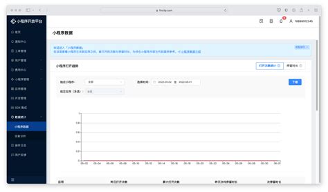 数据统计 小程序开发帮助中心 小程序常见问题 小程序介绍 finclip