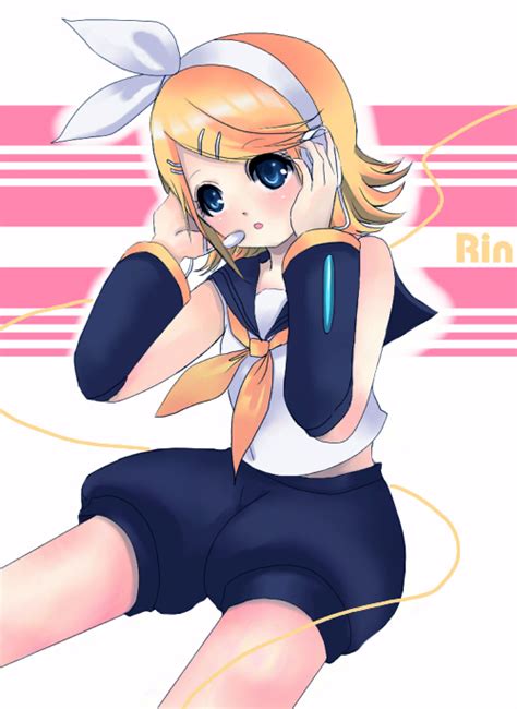 Kagamine Rin Vocaloid Drawn By Masaki Celesta Danbooru