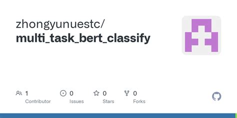 Github Zhongyunuestcmultitaskbertclassify
