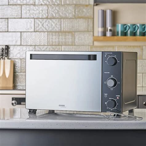 28l Mini Oven Grill Tabletop Counter Top Multi Fuction Cooker 1500w