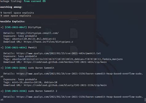 查找linux内核漏洞查用的方法脚本如何学会查找linux漏洞 Csdn博客