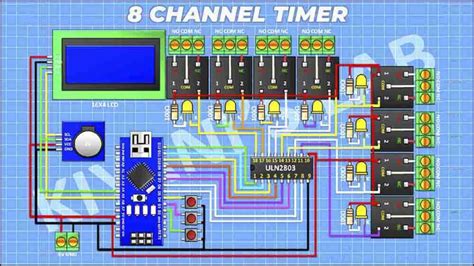 Channel Programmable Relay Timer DIY TRONICSpro