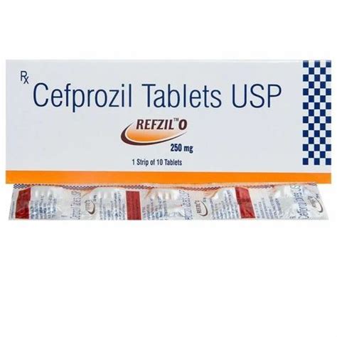 Cefprozil 500 Mg Tablet Treatment In Bacterial Infections At Rs 650
