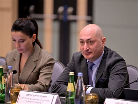 ეკონომიკისა ბიზნეს ასოციაციის წევრებთან შეხვედრაში რომელზეც წარმოდგენილი იყო საქართველოს