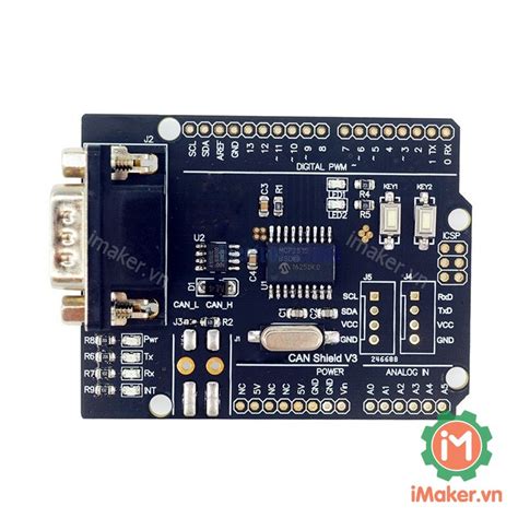 mạch can bus shield mcp2515