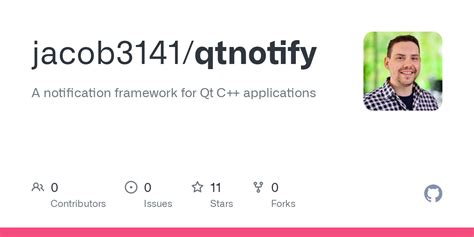 Github Jacob Qtnotify A Notification Framework For Qt C Applications