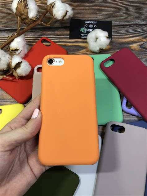 Купить Чехол iPhone 6, 6S Silicone Case (Papaya) в магазине 3G-Сервис