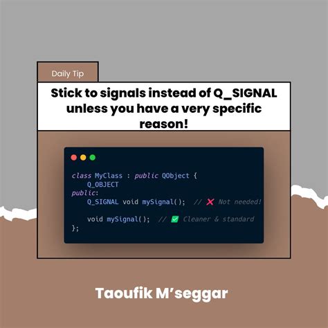 😲 are you writing extra code without realizing it qt s q signal mistake… m seggar taoufik