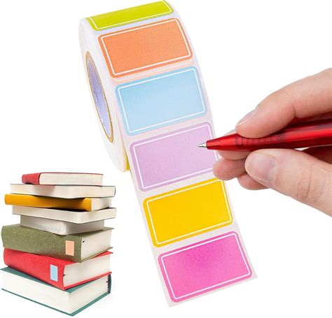 Color Coding Labels 500 Colored Labels Stickers
