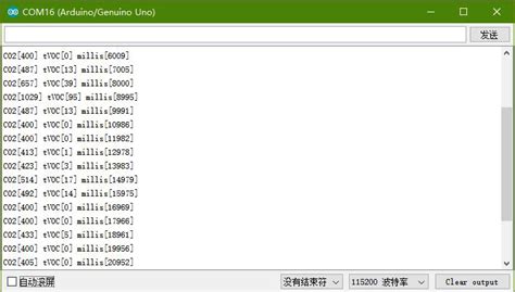 Arduino Uno测试ccs811气体传感器模块 Tvoceco2环境空气质量监测eco2 400 Ppm Csdn博客
