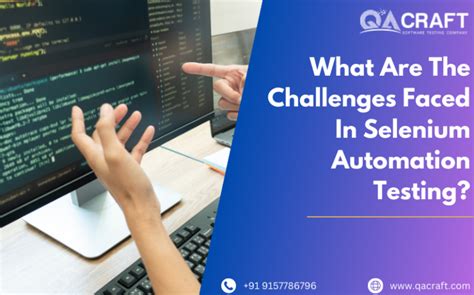 What Are The Challenges Faced In Selenium Automation Testing