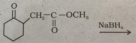 Why In This Reaction The Oxygen Of Cyclohexane Group Reduces To Alcohol And Not That Of The