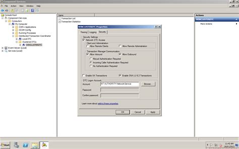 Windows Failover Cluster MSDTC Resource Install