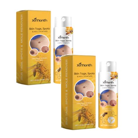 2 Packandbeeandvenomandwarrt Ointment Smooth Skin Fade Mole Spotting Warrt Ointment 20ml