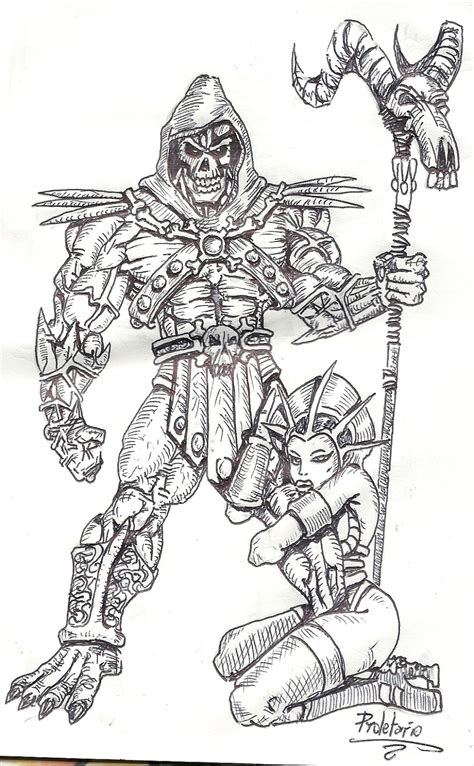 La Proletaria Skeletor Y Evil Lyn Por Mi