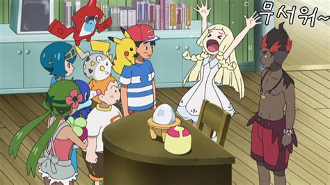 포켓몬스터 썬 문 8화 릴리에 루자미네 글라디오 등장 네이버 블로그