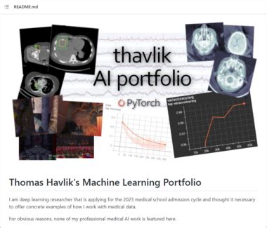 How To Build A Machine Learning Portfolio Examples