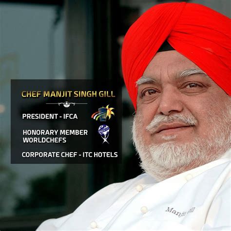 Chef Manjit Singh Gill Ifca India