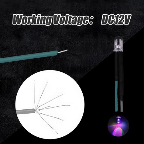 35 Unidades De Diodos Led Rgb De Flash Rápido Precableados De 0197 In