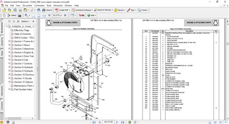 Caterpillar Tl642 Telehandler Parts Manual