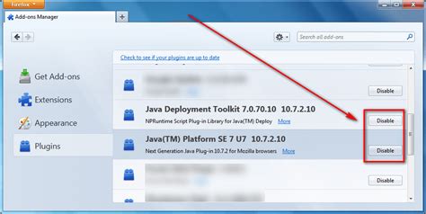 How To Disable Java For Firefox Chrome Internet Explorer Or Opera Guide Dottech