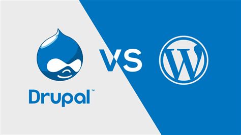 wordpress vs drupal which one is good for website design