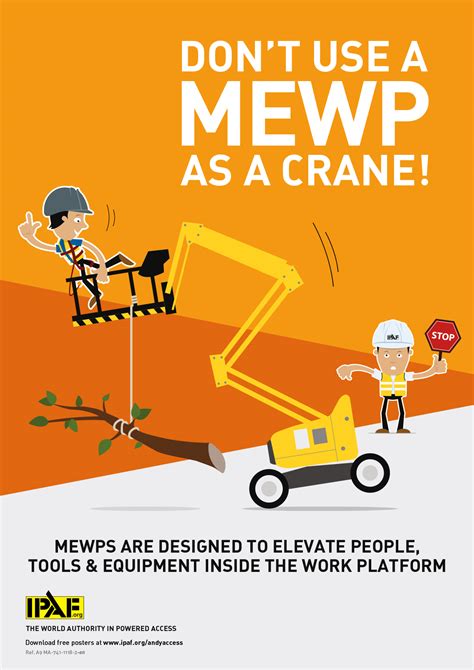 Andy Access Dont Use A Mewp As A Crane Ipaf