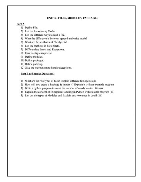 Ge3151 Pspp All Unit Question Bankpdf Programming Languages Computing