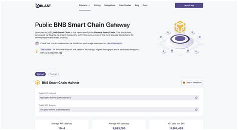 Blast Api Dappbay