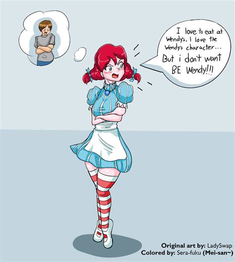Wendy Body Swap Tg Colored For Ladyswap By Sera Fuku On Deviantart