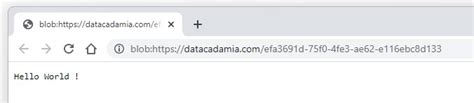Browser Javascript Object Url Createobjecturl Revokeobjecturl