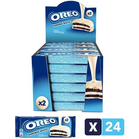Oreo Koekjes Omhuld Met Witte Chocolade 2 Stuks 41 G 24 × 41g