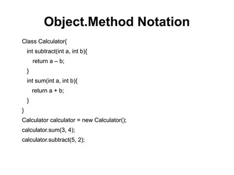 Object Oriented Principles PPT